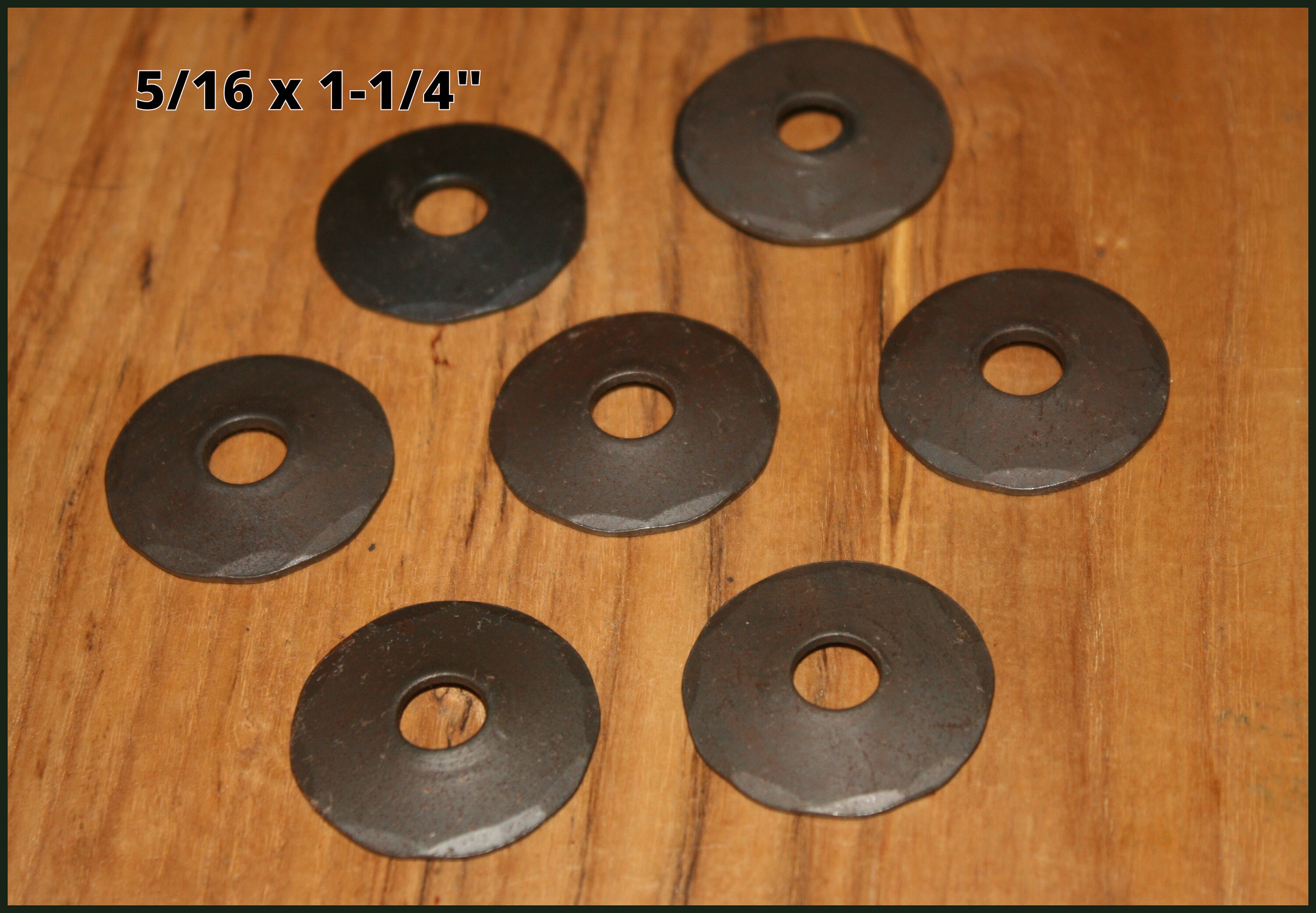 Forged Washers 10 Pack (fender Washers) - Etsy