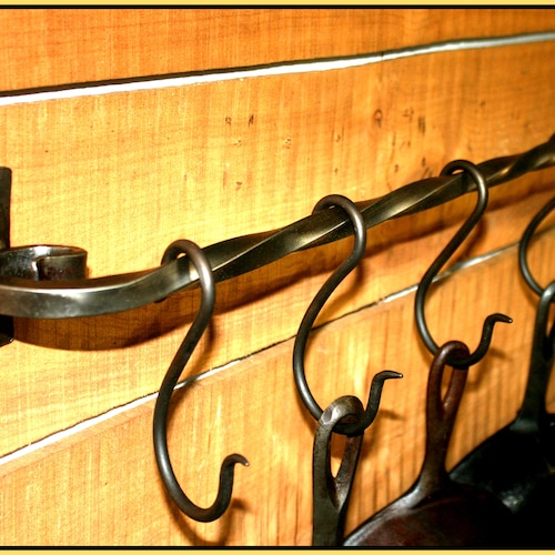 Pot Rack Bar Wall Mount - Etsy