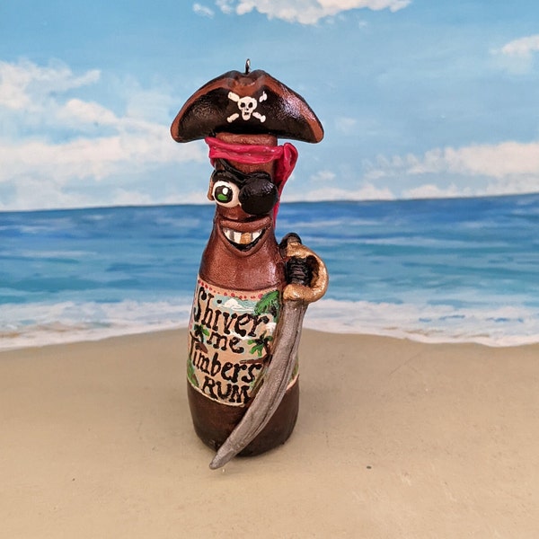 Pirate Rum Bottle - Etsy