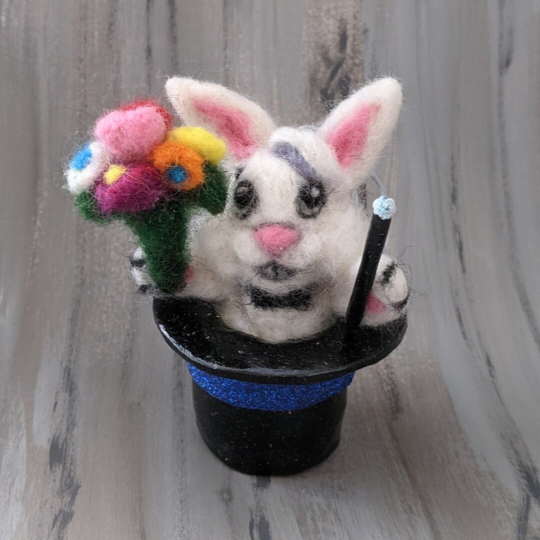 Magic Rabbit in Hat - Etsy