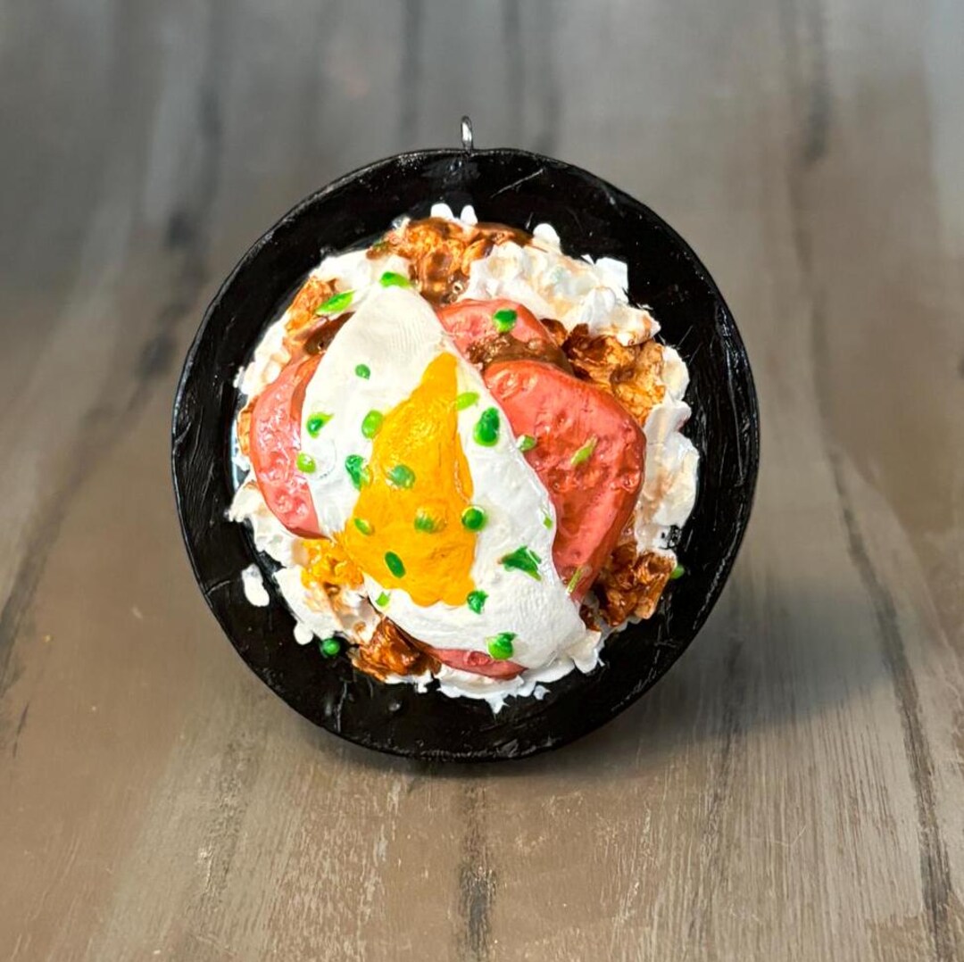 Spam Loco Moco Ornament - Etsy