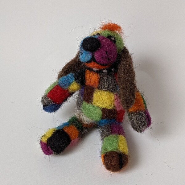 Patchwork Dog - Etsy