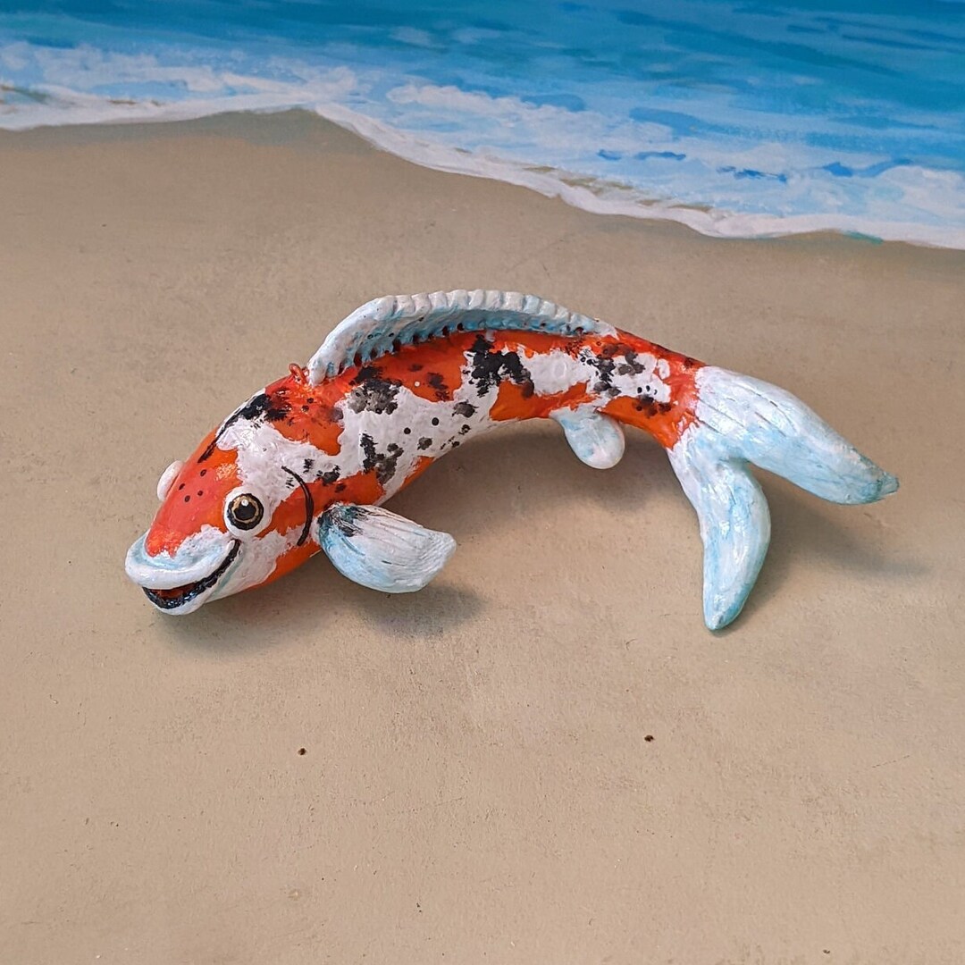Koi Fish Ornament - Etsy