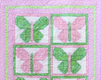 Butterfly Quilt Pattern PDF by Simpson Designs Studio, Digital Pattern ...