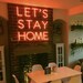 Let's Stay Home LED Neon Sign Custom丨led Neon Light Sign Personalized丨 ...