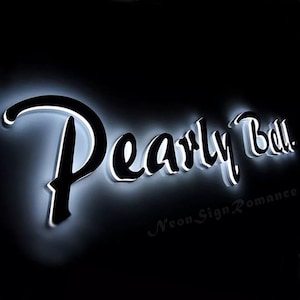 Custom LED Back-lit 3D Logo丨laser Cut Metal Personalized Business ...