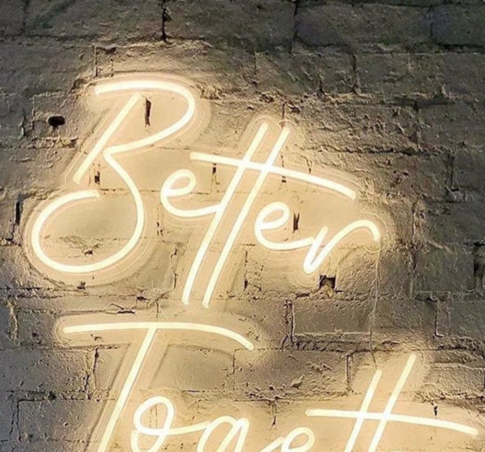 Custom Neon Sign丨better Together Neon Sign for Wedding Neon | Etsy