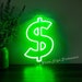 Money Neon Light Sign for Indoor Home Decor丨green LED Sign for - Etsy