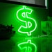 Money Neon Light Sign for Indoor Home Decor丨green LED Sign for - Etsy