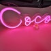 Coco DIY Custom LED Name Sign丨neon Light Sign Hanging丨neon - Etsy