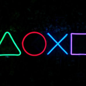 Playstation LED Neon Sign Custom Neon Sign Flex Led Neon Light Sign Led ...