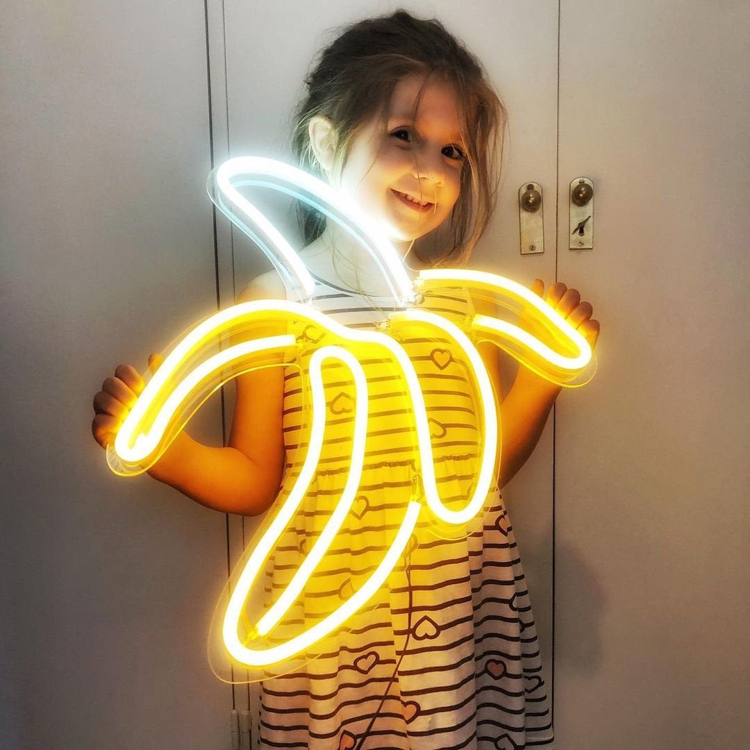 Banana Custom Neon Sign for Home Décor丨custom Handmade Personalized ...