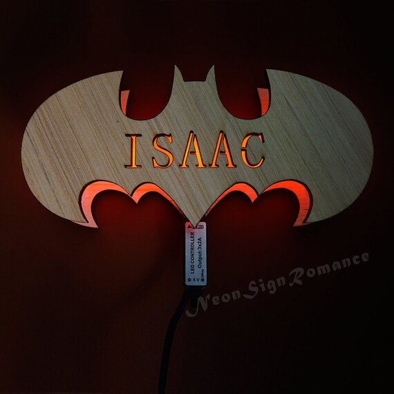 Bat Signal Night Light