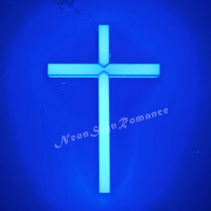 Custom LED Cross Light Sign丨custom Wall Decor for Jesus Cross Sign丨 ...
