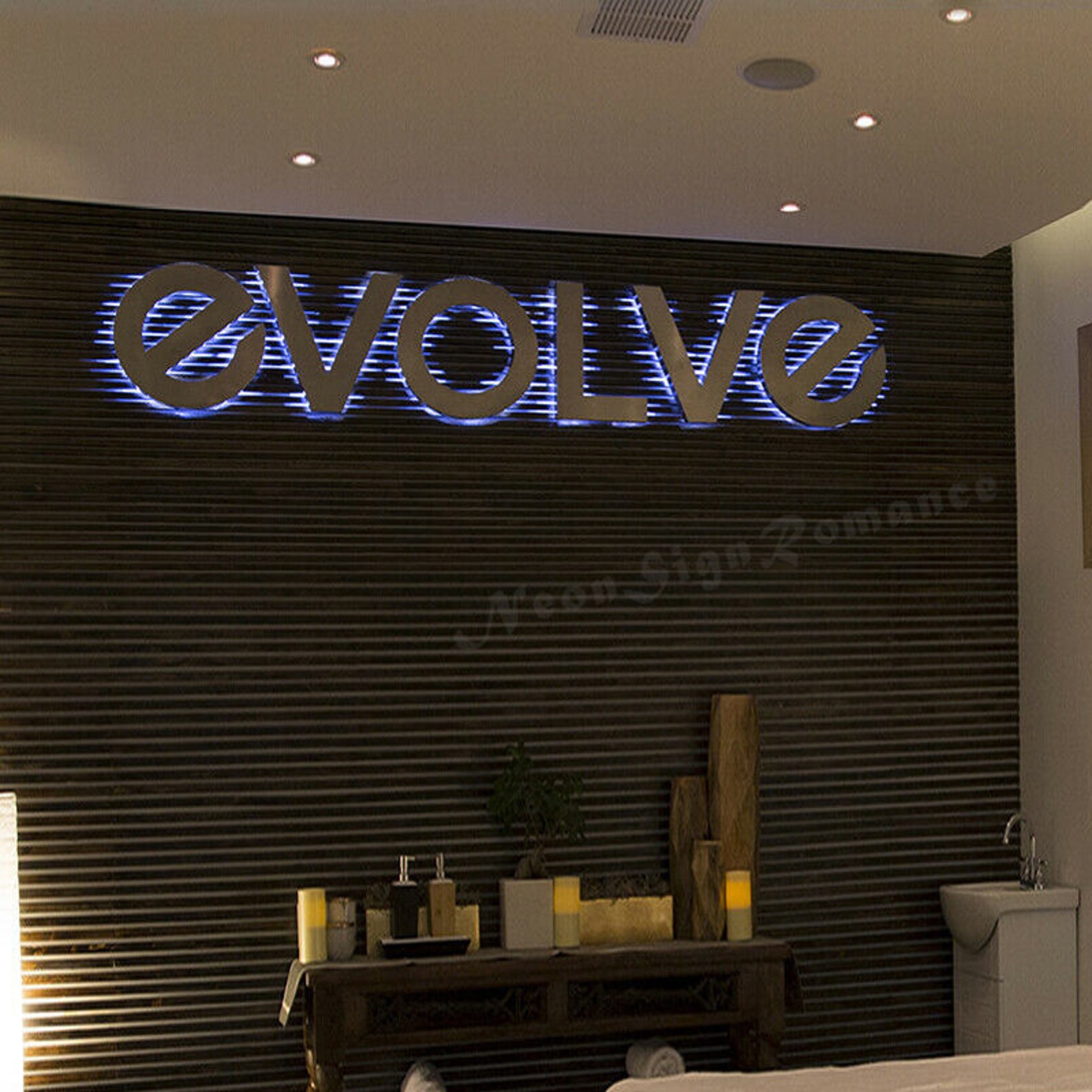 Custom LED Back-lit 3D Logo丨laser Cut Metal Personalized Business ...