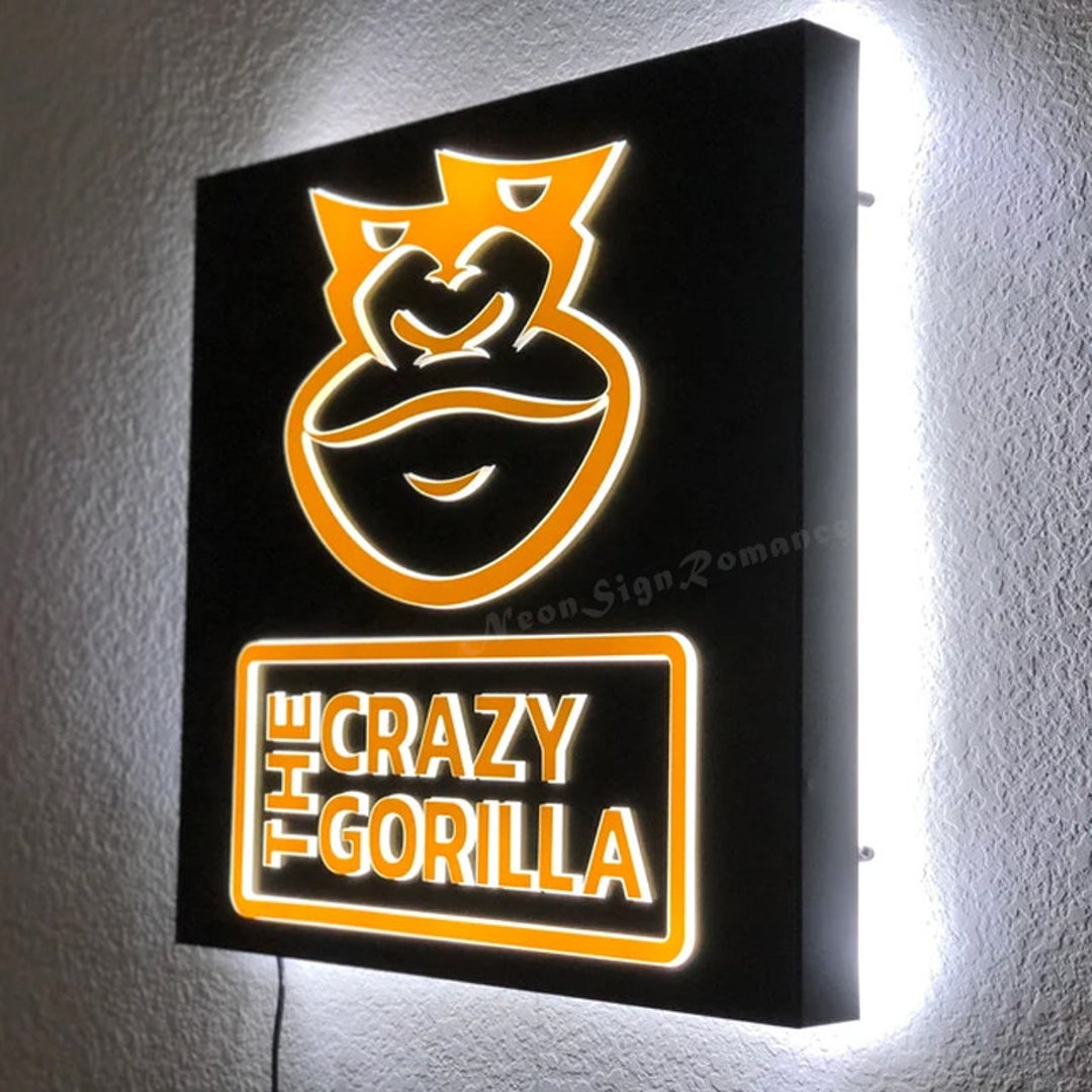 Signage for Wall Business , Custom Illuminated Sign Logo Backlit ...