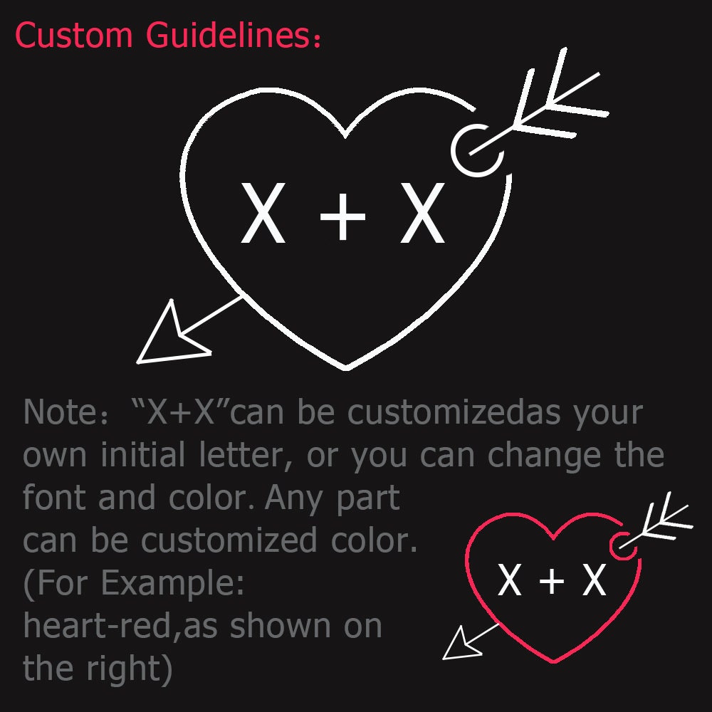 SN Love Heart Shape Neon Sign Wedding Flex Led Neon Light | Etsy