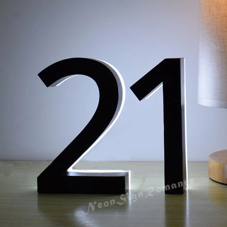 Custom LED Back-lit 3D Logo丨laser Cut Metal Personalized Business ...