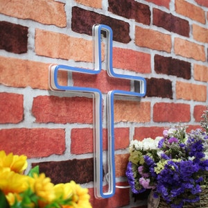 Cross Neon Sign,cross Neon Light,cross Led Light,christian Neon Sign ...