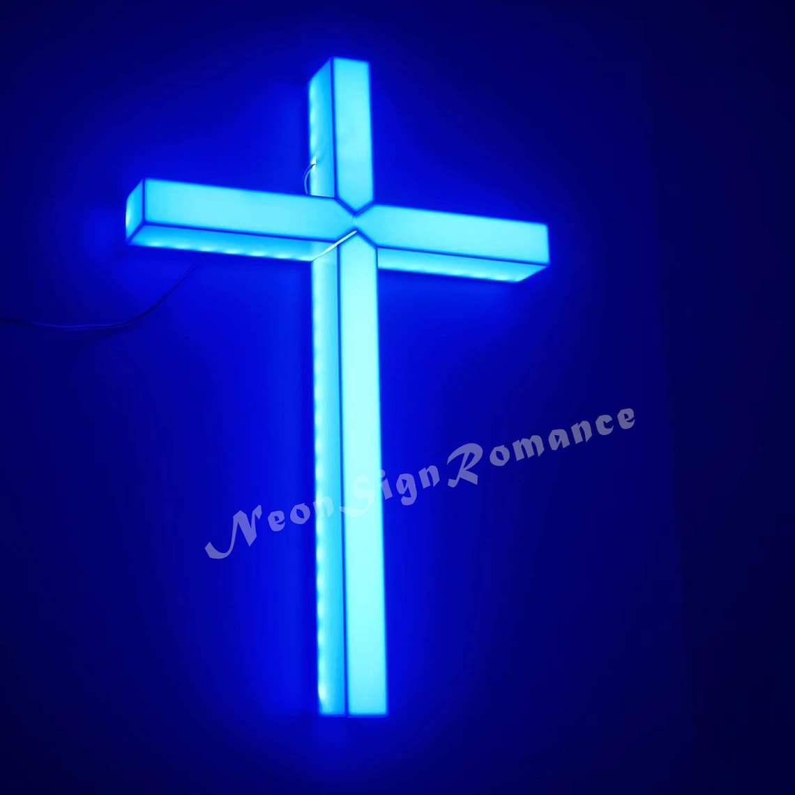 Custom LED Cross Light Sign丨custom Wall Decor for Jesus Cross Sign丨 ...