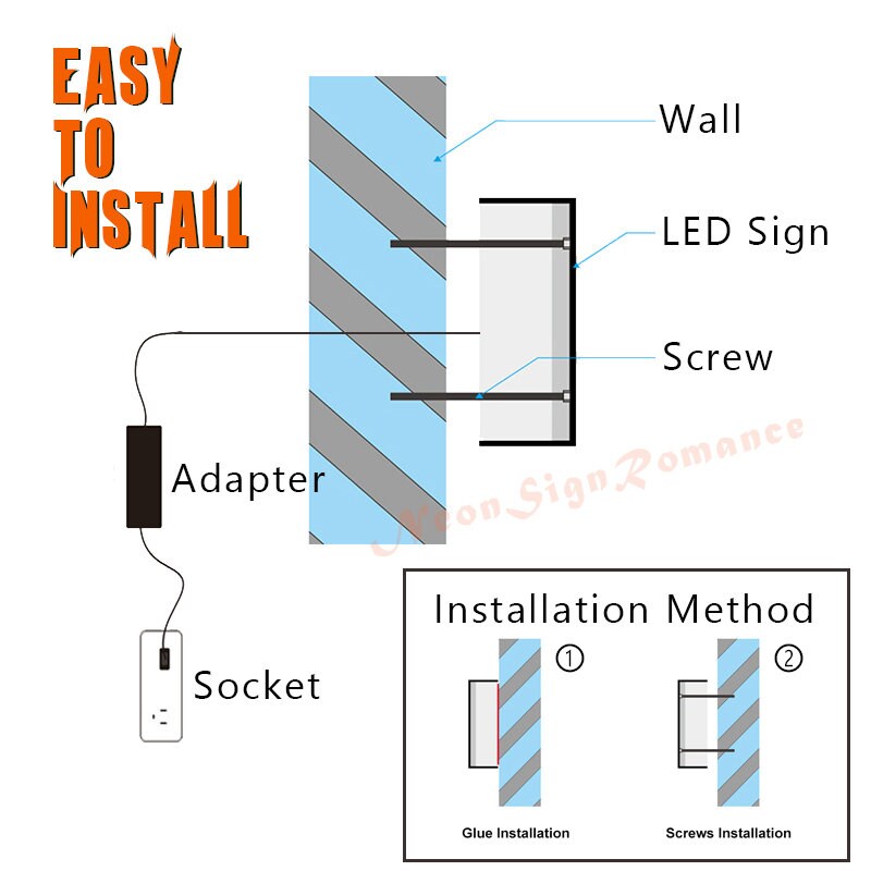 Custom LED Lighting Cross Sign丨3d Luminous Characters LED - Etsy