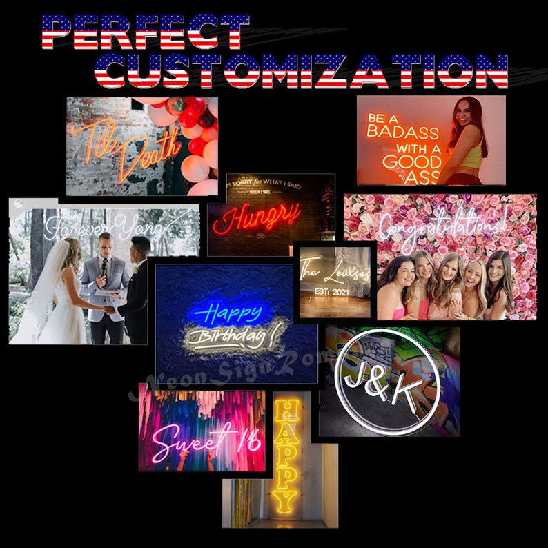 DIY Custom Neon Sign Custom Text Flex LED Neon Light Sign Wall - Etsy