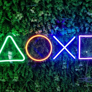 Playstation LED Neon Sign Custom Neon Sign Flex Led Neon Light Sign Led ...