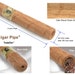 Cigar Pipe™ Oak Stogie Pipe Original. Organic. Natural. Tobacco Smoking ...