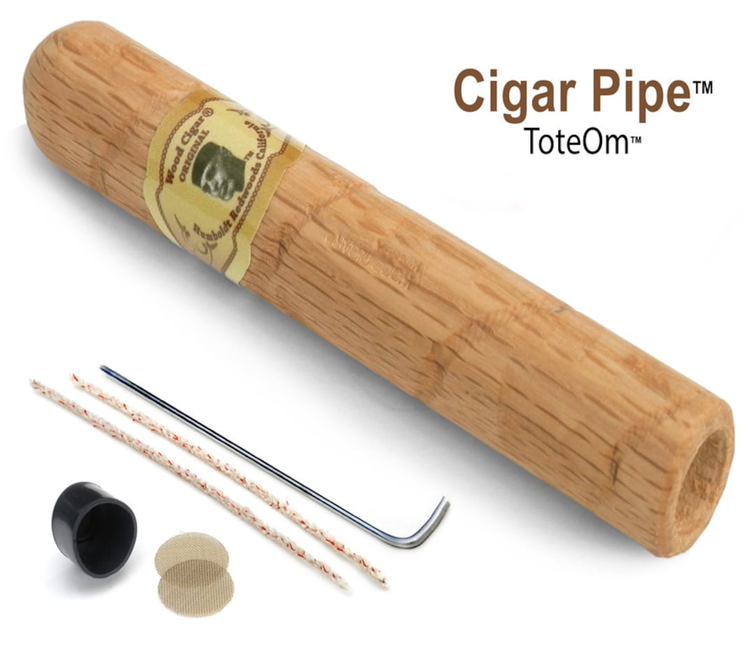 Cigar Pipe™ - Oak Stogie Pipe - Original. Organic. Natural. Tobacco ...