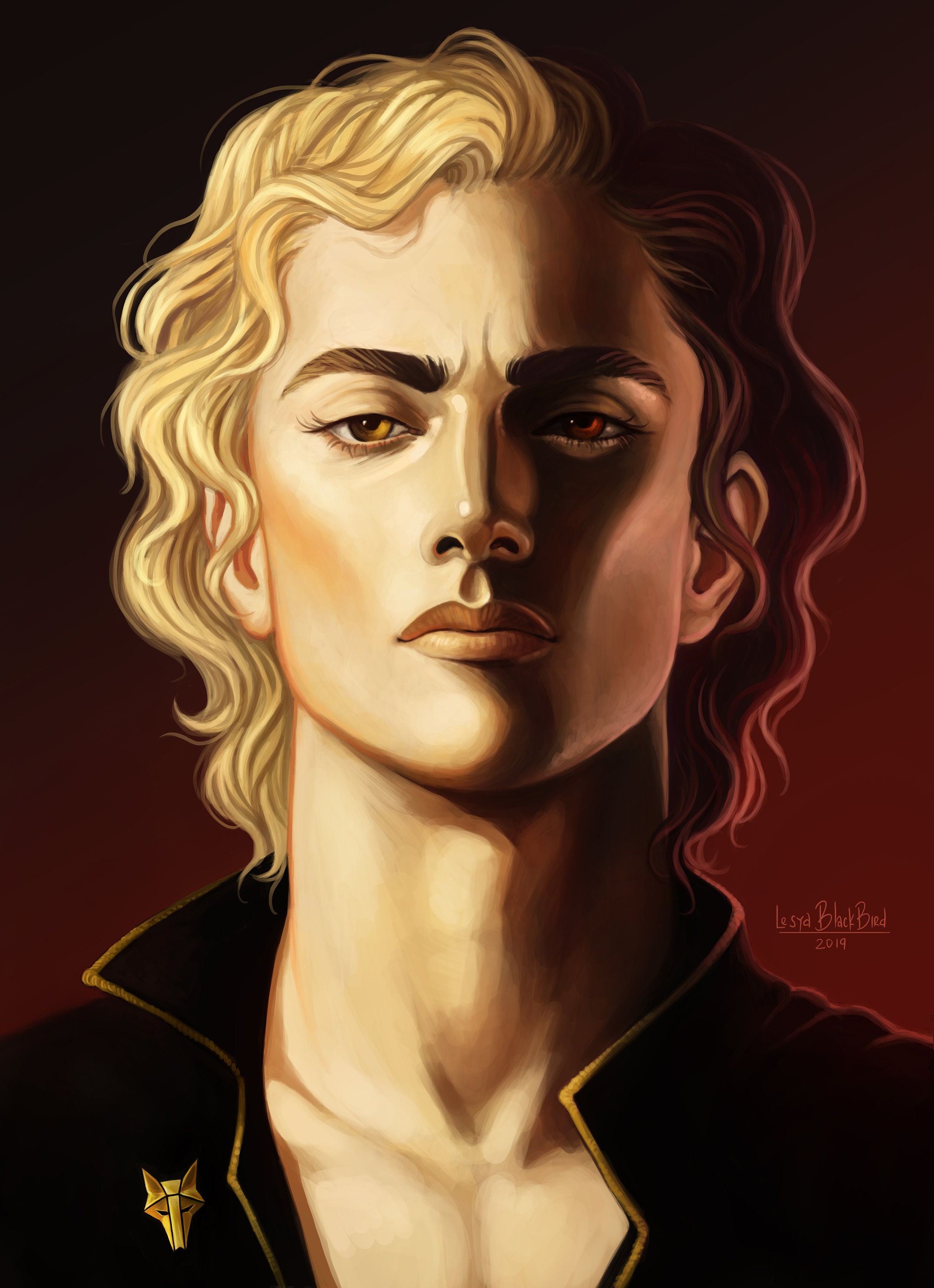 Red Rising darrow By: Lesya Blackbird Bookish | Etsy