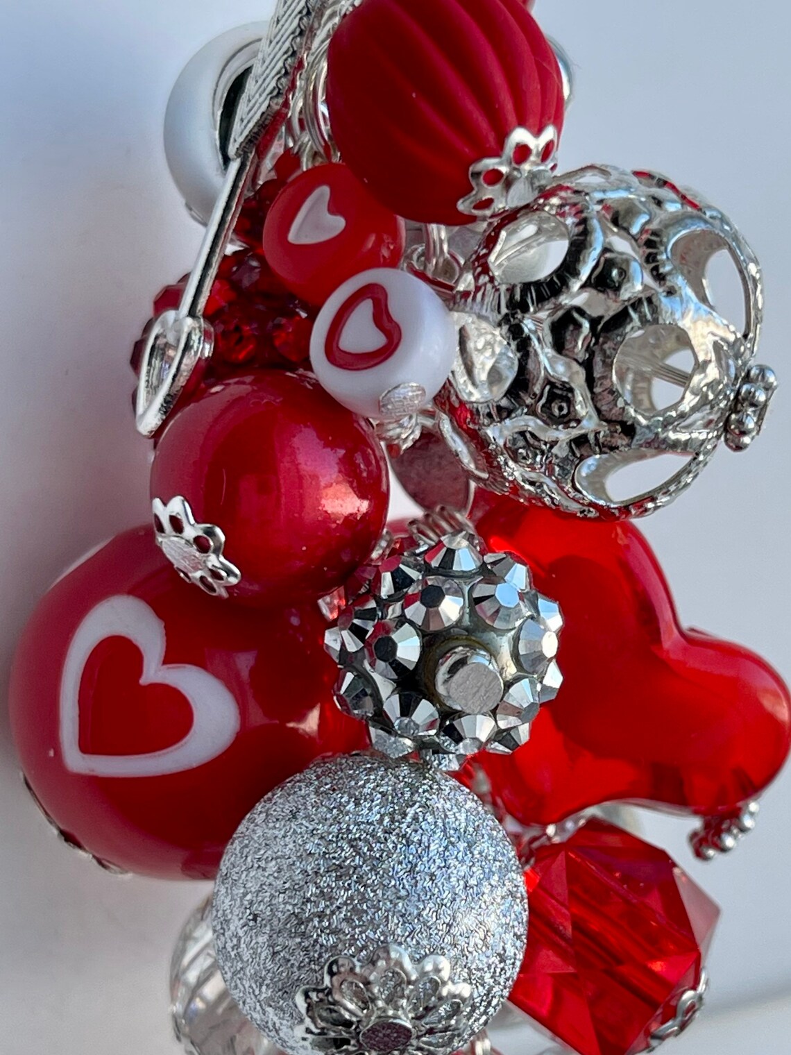 Car-mirror Charm for Rear-view Decor OR Clip for Purse, Bag, Lanyard ...