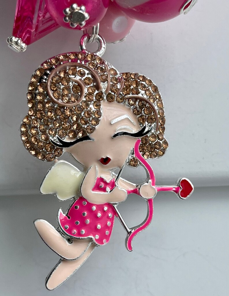 Car Mirror Charm HEART for Rear View Mirror or Clip for - Etsy