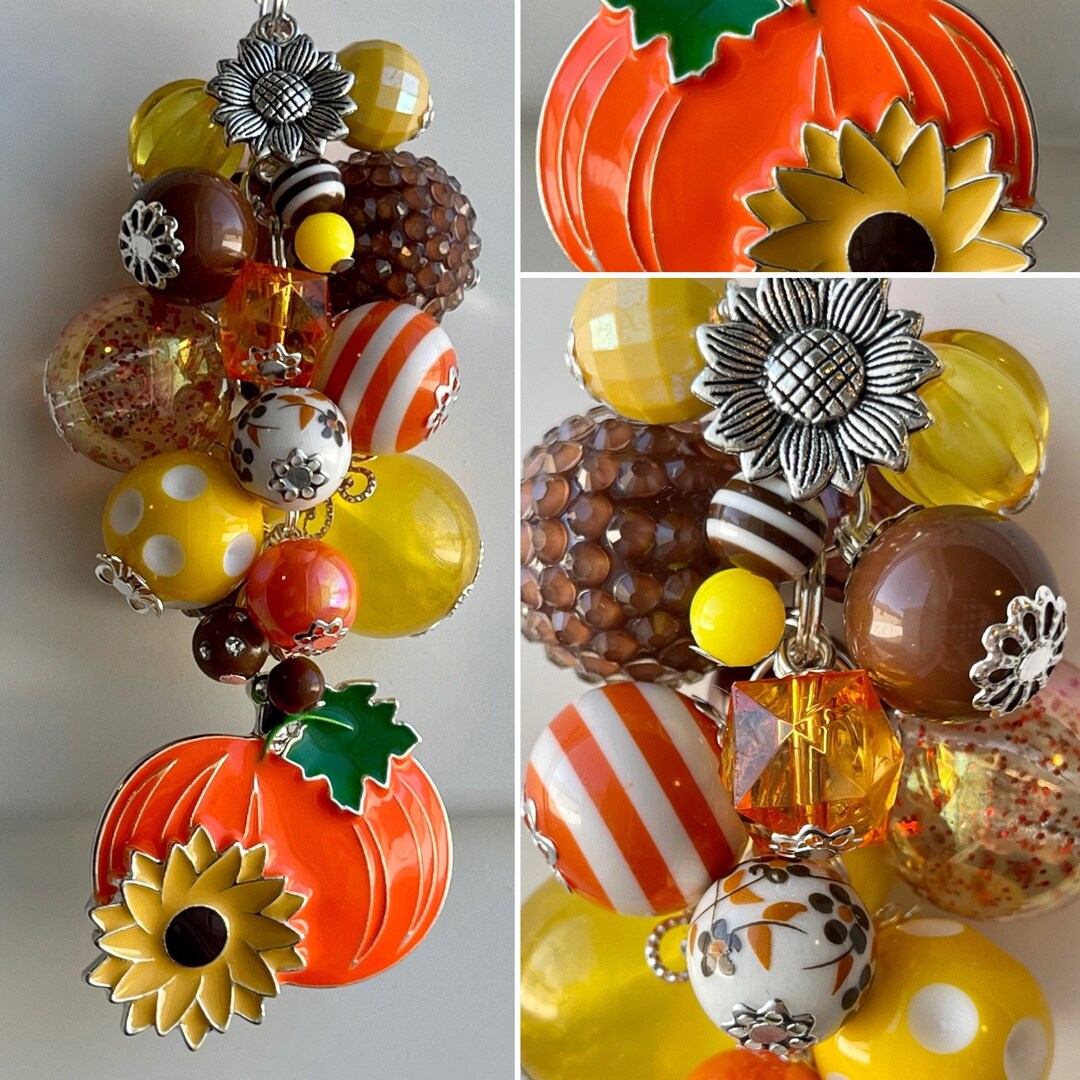 Car Mirror Charm for Rear View Mirror Decor or Clip for Purse, Bag ...