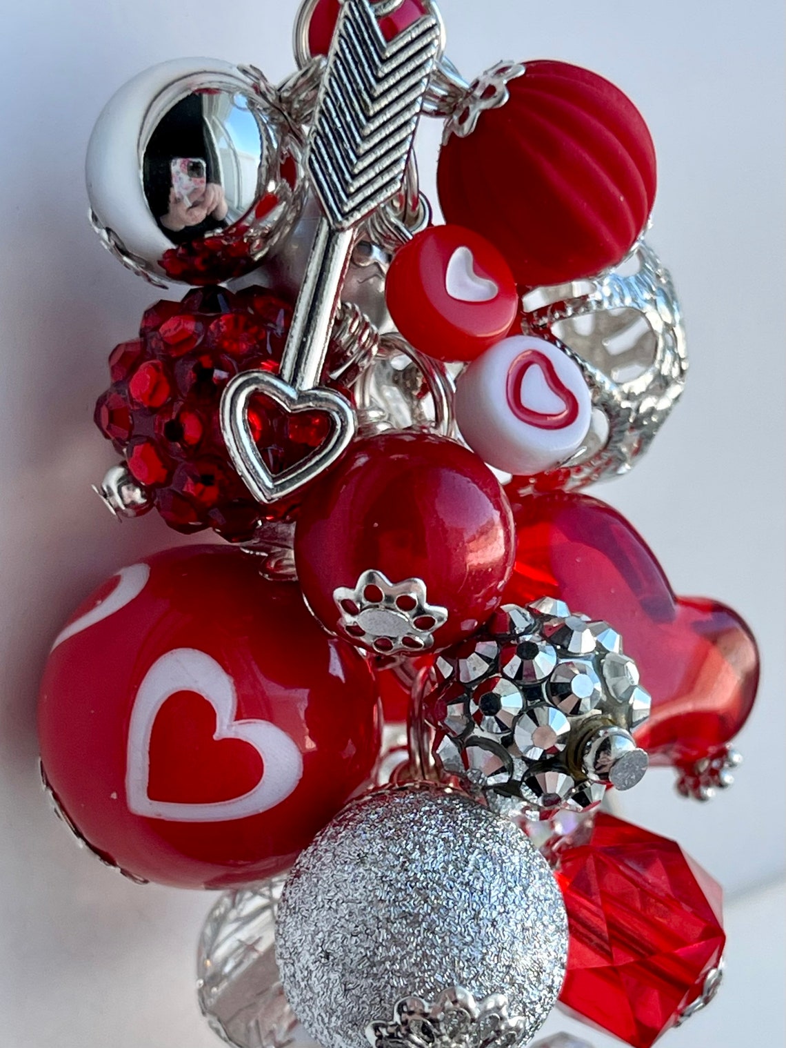 Car-mirror Charm for Rear-view Decor OR Clip for Purse, Bag, Lanyard ...