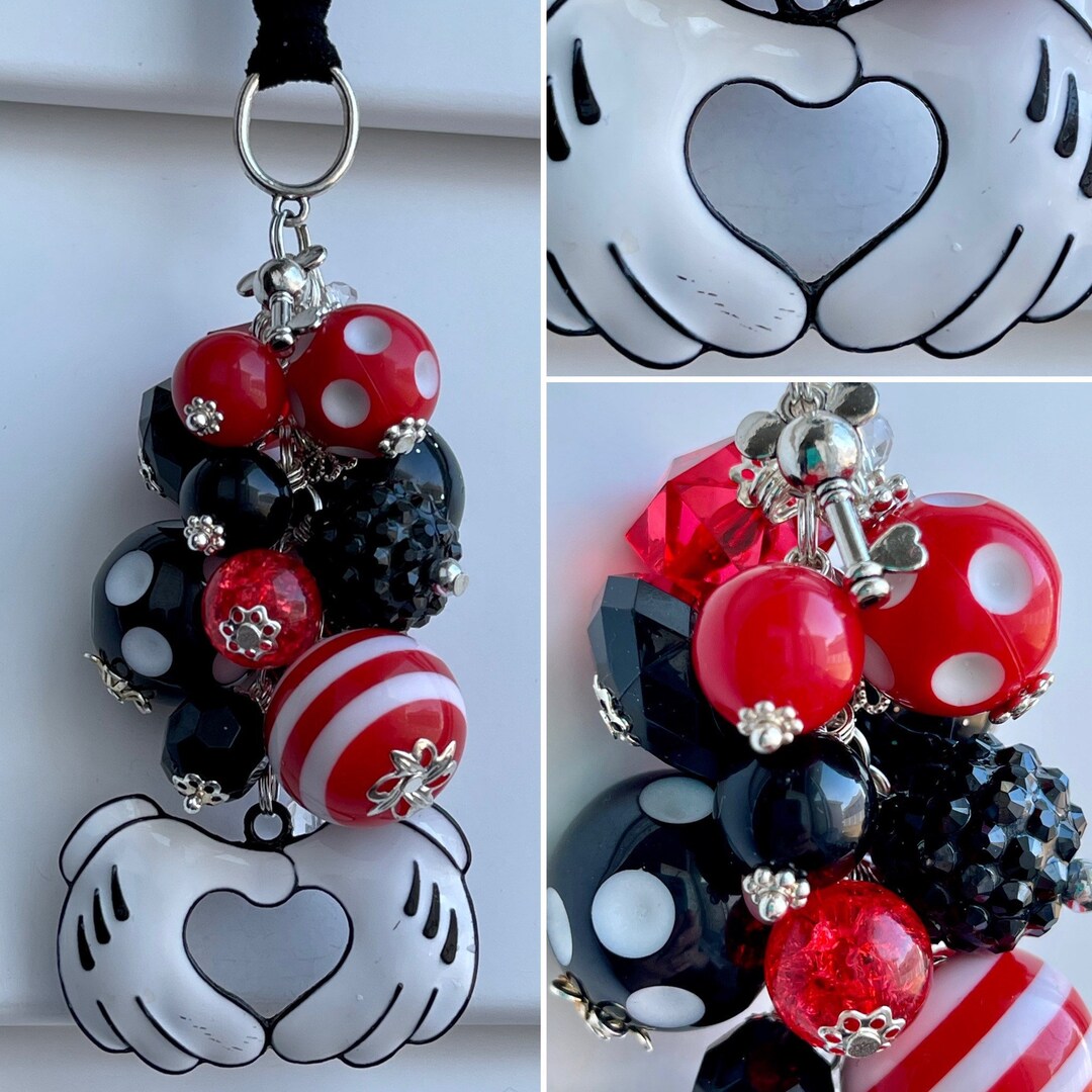 Car-mirror Charm for Rear View Decor or CLIP for Your Purse - Etsy