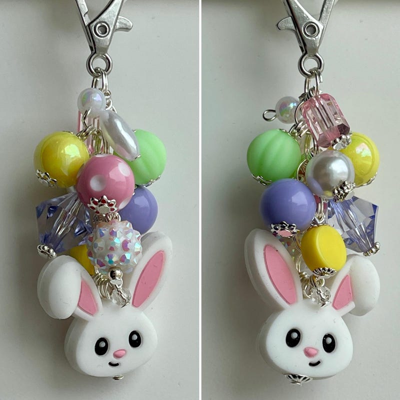 Easter Spring Purse Charm - Etsy