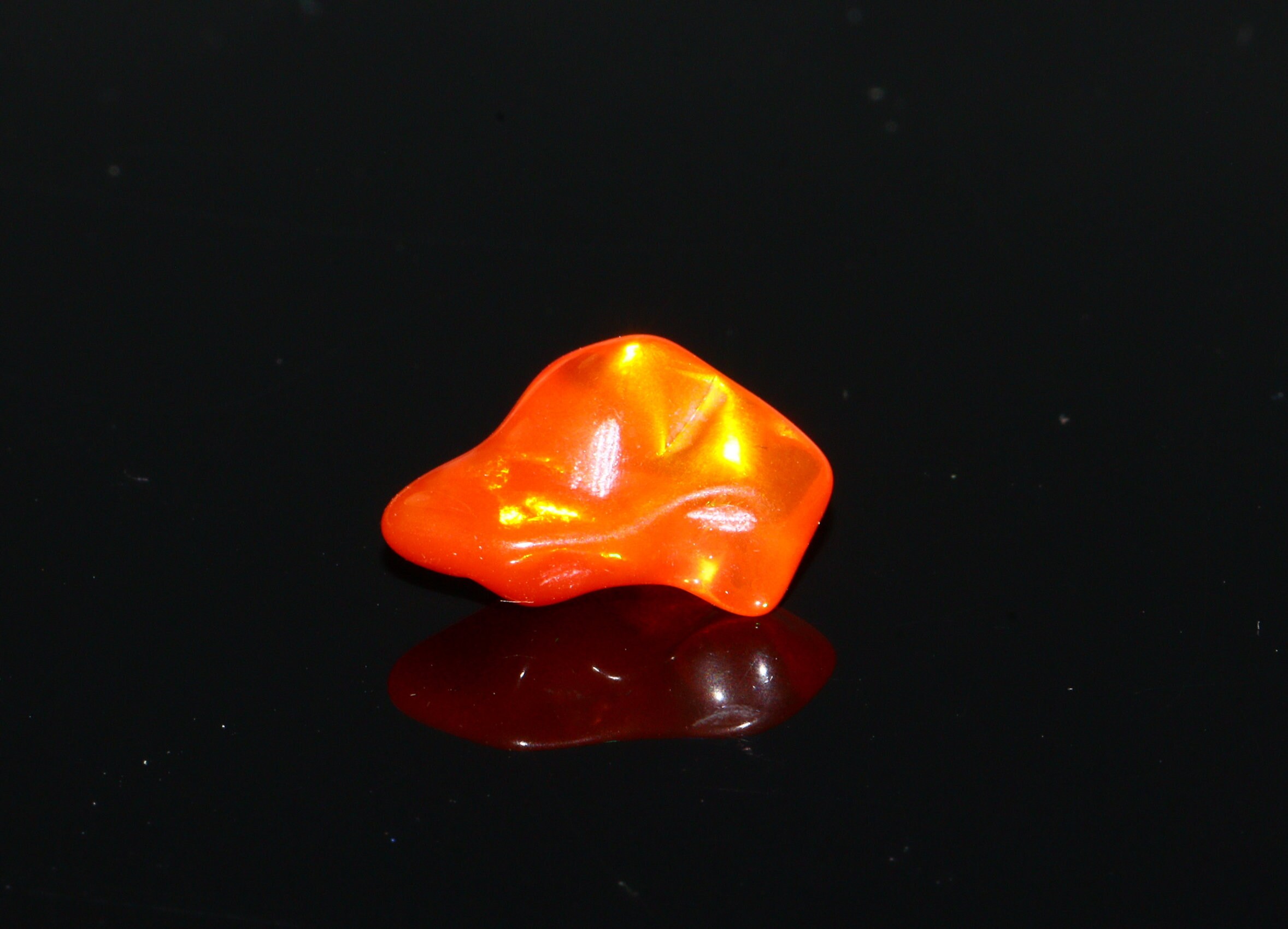 Natural Orange Ethiopian Opal Polished Rough Gemstone Multi | Etsy