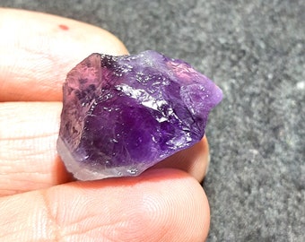 Raw Amethyst Crystal Medium Chunks 1 to 2 Amethyst Rough Stones for Tumbling, Crafting, Jewelry ...