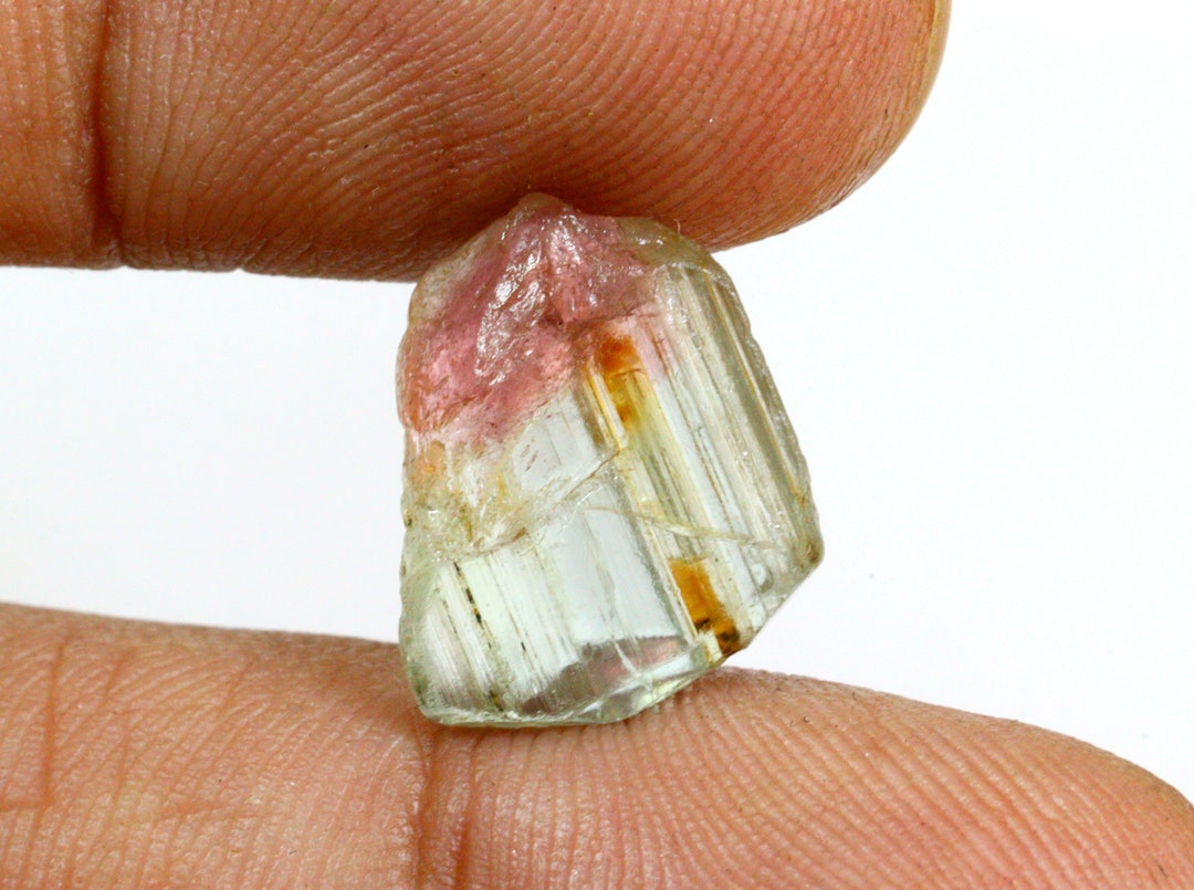 Natural Bio Tourmaline Rough Gemstone Tourmaline Raw Loose Gemstone ...