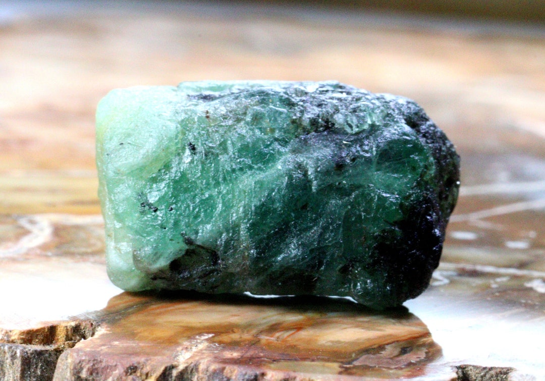 Raw Emerald Stone Large Chunk Emerald Rough Stone Emerald Crystal Stone ...