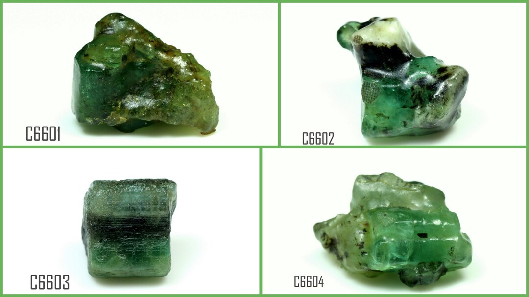 Emerald Green Rough Gemstone Untreated Emerald Healing Raw - Etsy