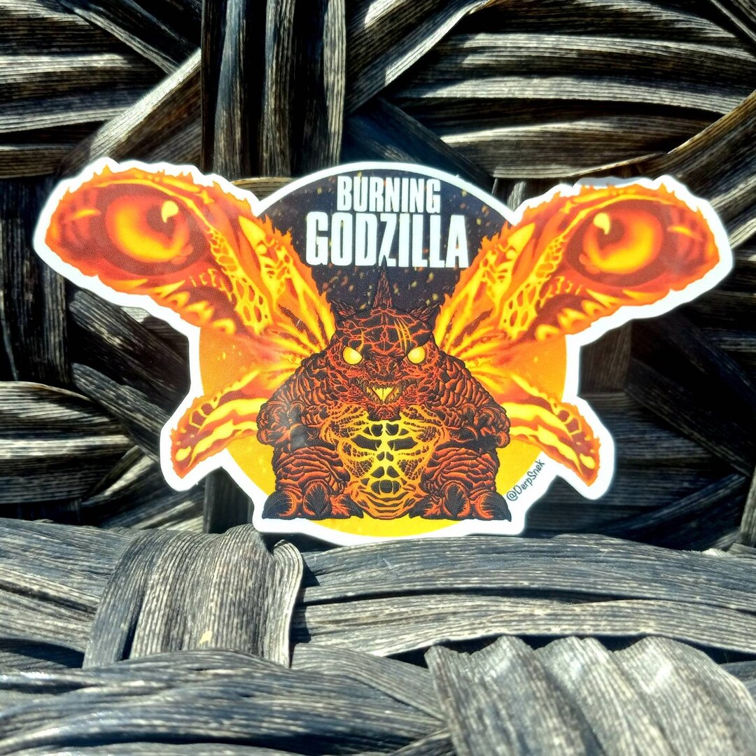 Chibi Kaiju #12- Burning Godzilla (2019) - Etsy