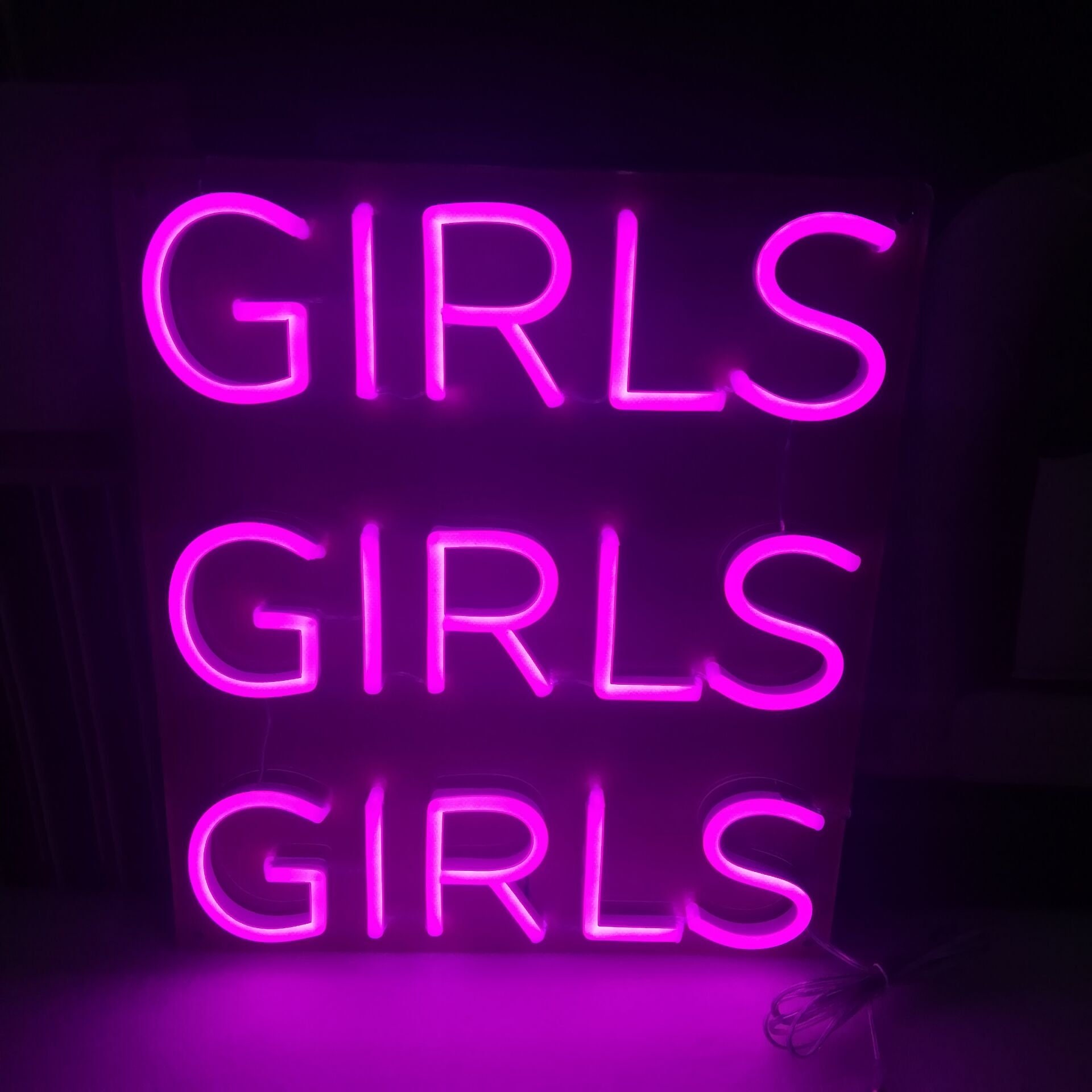 Girls neon sign. custom neon sign. led neon lights | Etsy