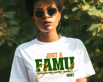FAMU Shirt, Rattlers, Florida A & M, HBCU Shirt, Rattler Girl, FAMU - Etsy