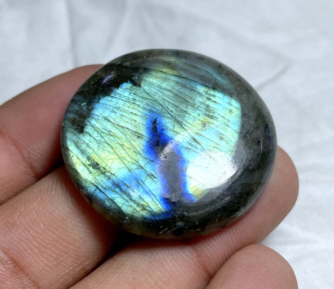 Magnificent Labradorite 35 MM, Handmade Round Shape Labradorite ...