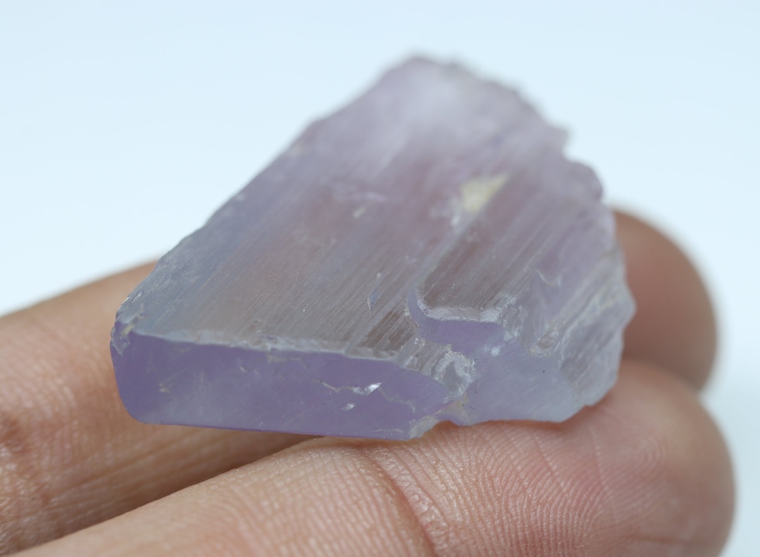 Kunzite Raw, Kunzite Crystals Rare, Rough Kunzite, Rough Crystal ...