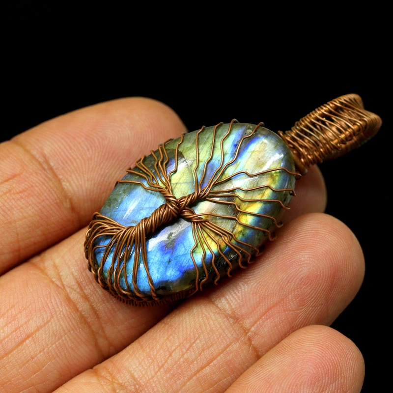 Copper Pendant - Etsy