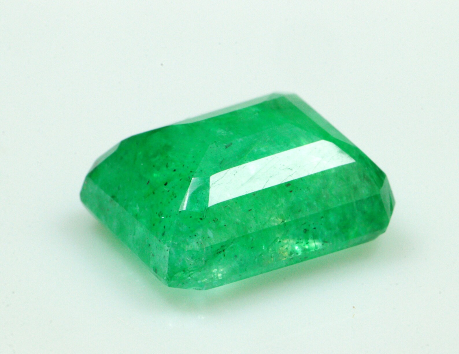 10.65 Carat Emerald Gemstone Emerald Rectangle Shape Gemstone | Etsy