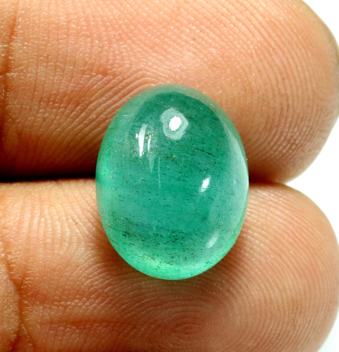 Beryl Emerald Gemstone 9.5 CRT Oval Shape Green Emerald - Etsy