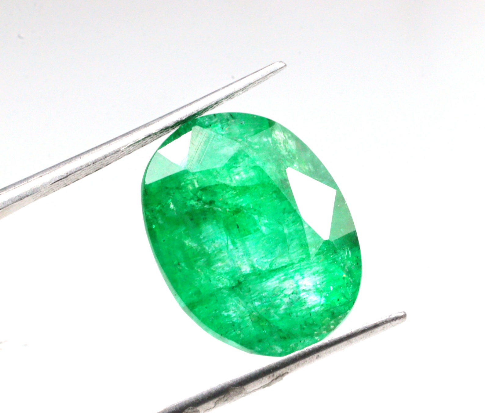 AAA Quality Natural Emerald Faceted Gemstone Pendants Size - Etsy